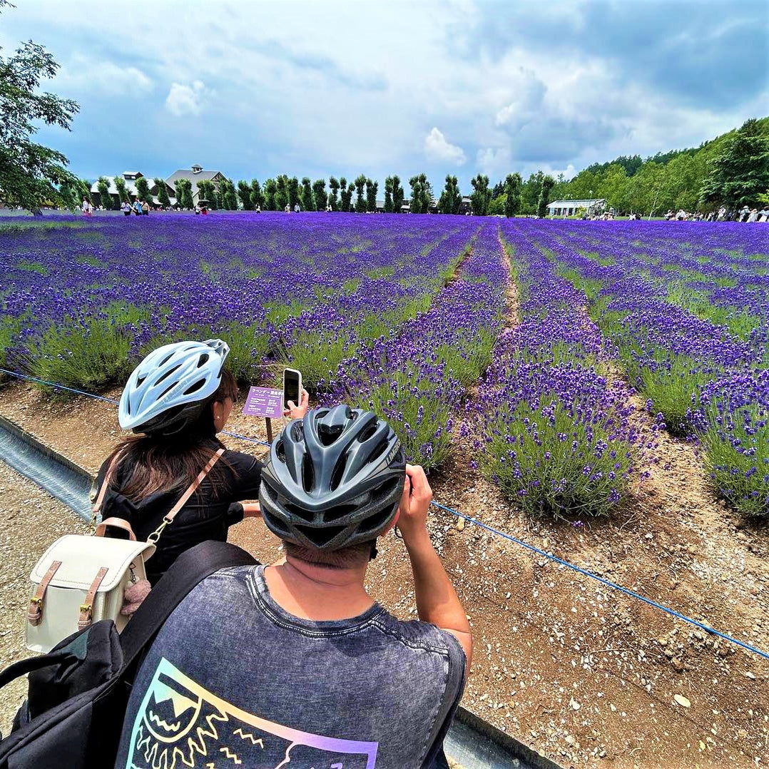 Guided e-Bike Tour 1 / Furano — Hokkaido Xpert Travel