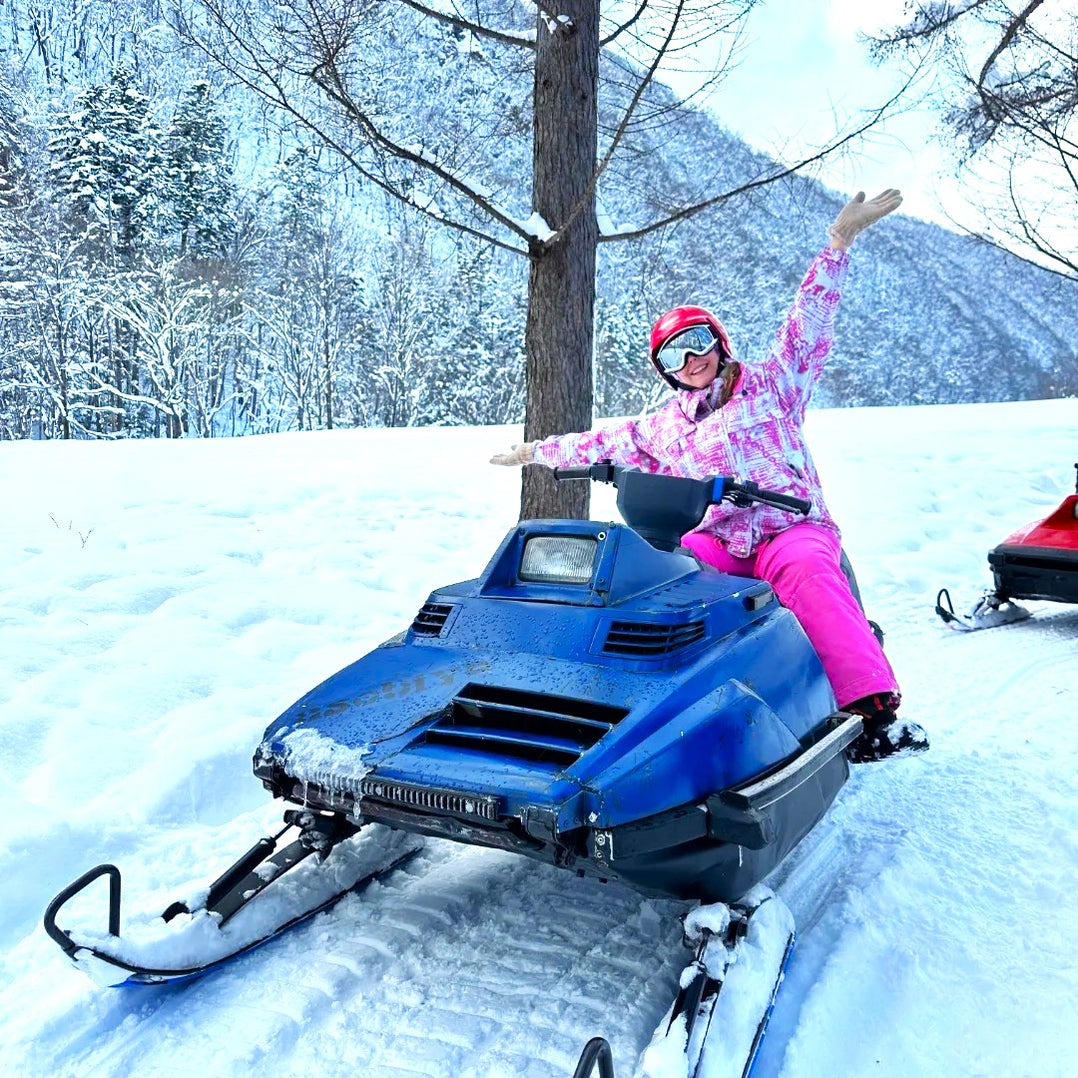 Snowmobile tour with local guides / Furano — Hokkaido Xpert Travel