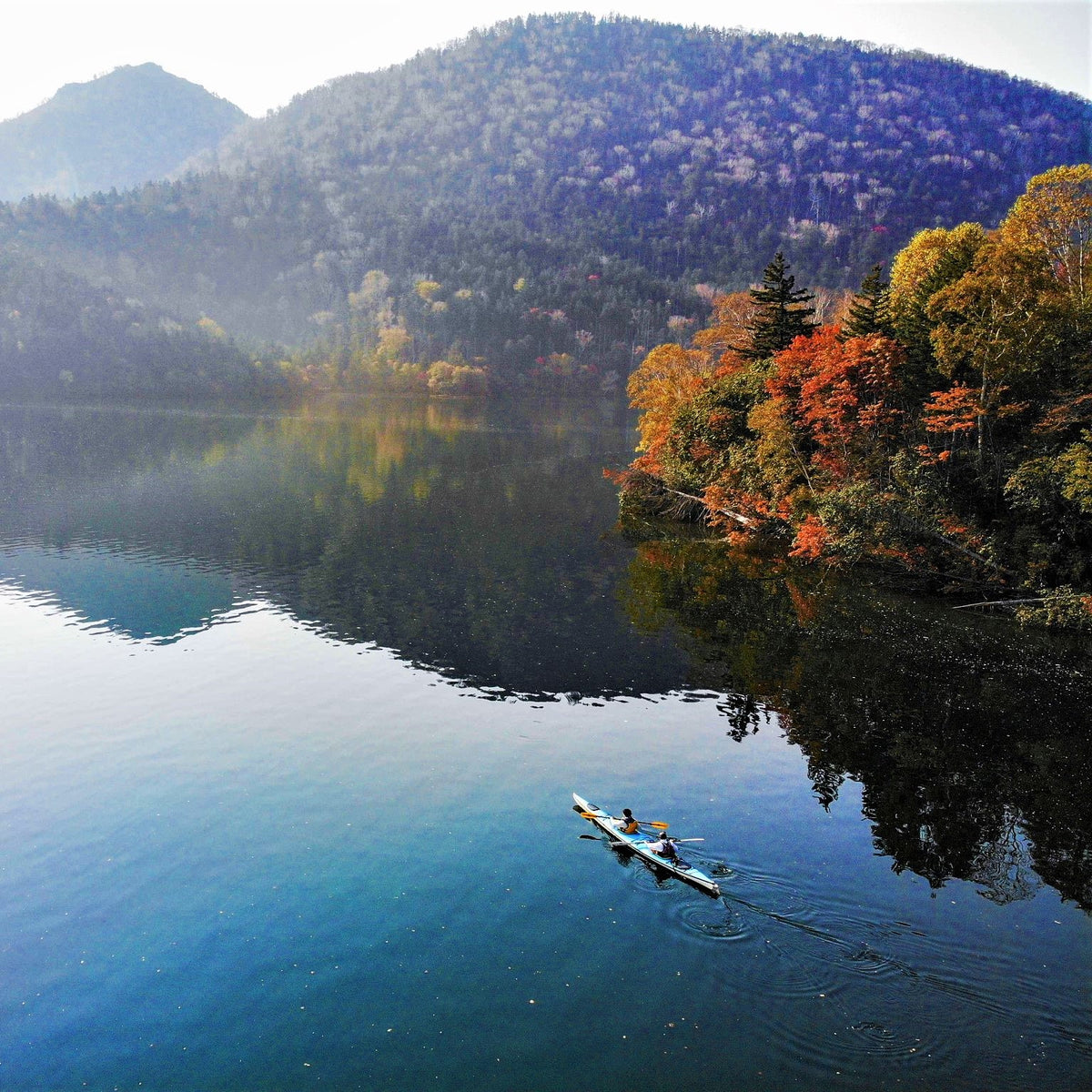 Private guided kayaking in Lake Shikaribetsu / Obihiro — Hokkaido Xpert ...