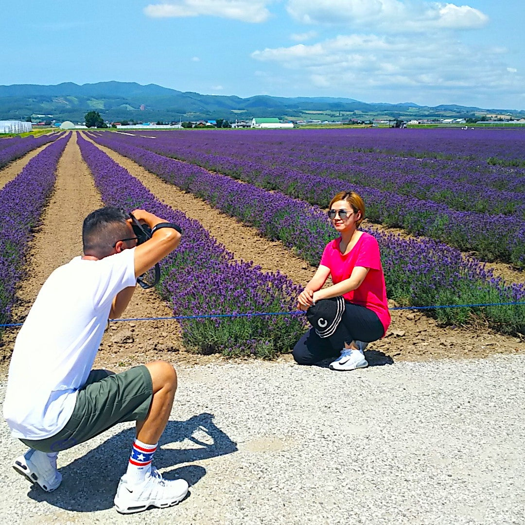 Photo spot private tour with local guide / Furano — Hokkaido Xpert Travel