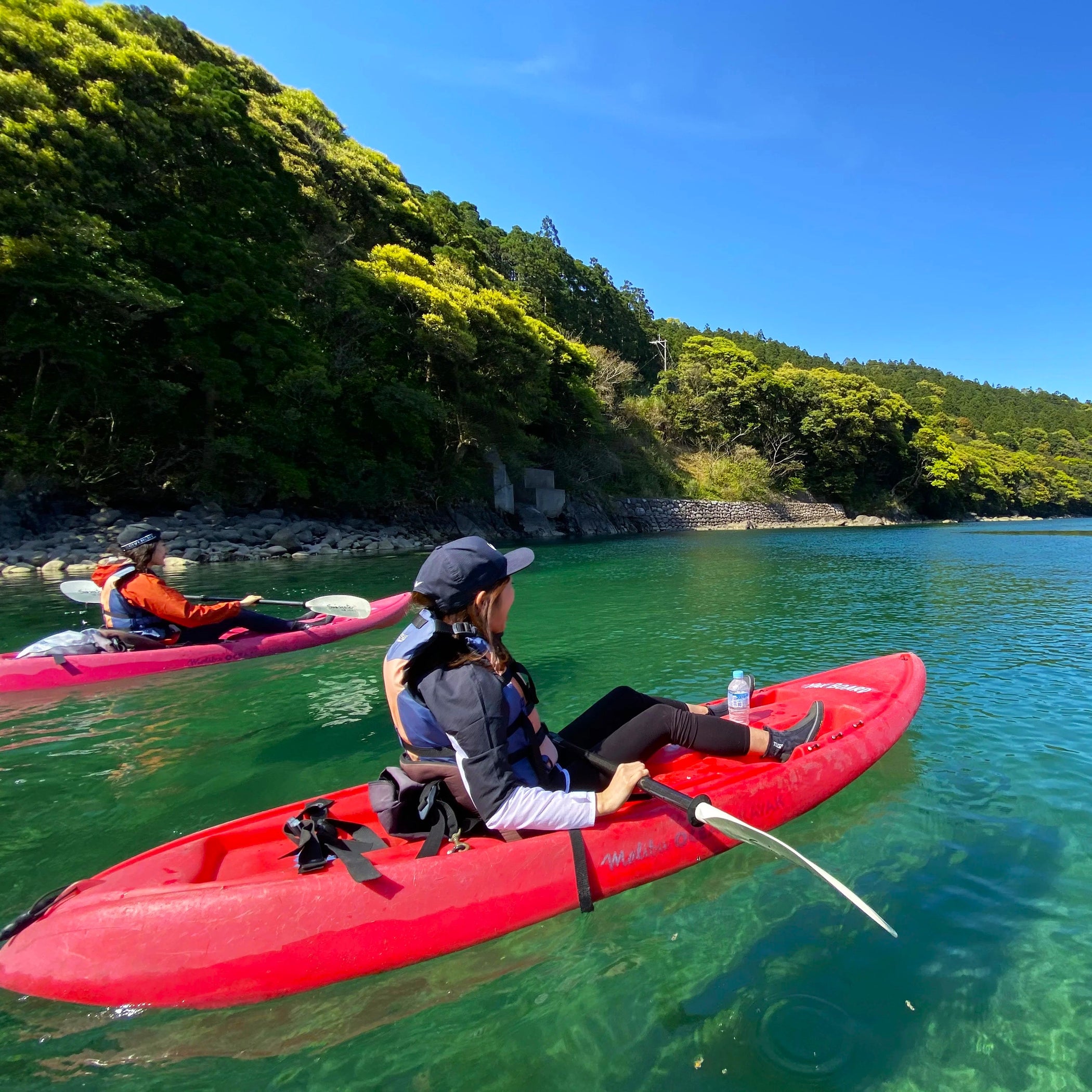 Kayak tour on Tokachi river / Obihiro — Hokkaido Xpert Travel