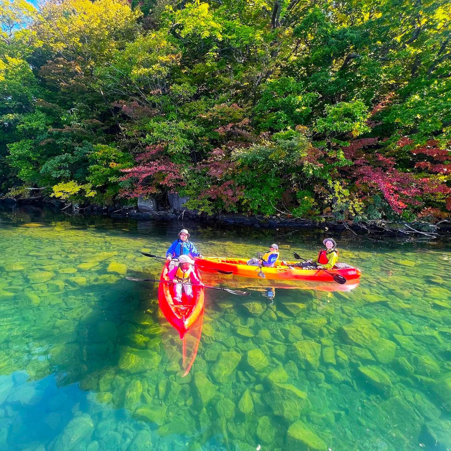 Kayak tour in Lake Toya / Toya — Hokkaido Xpert Travel